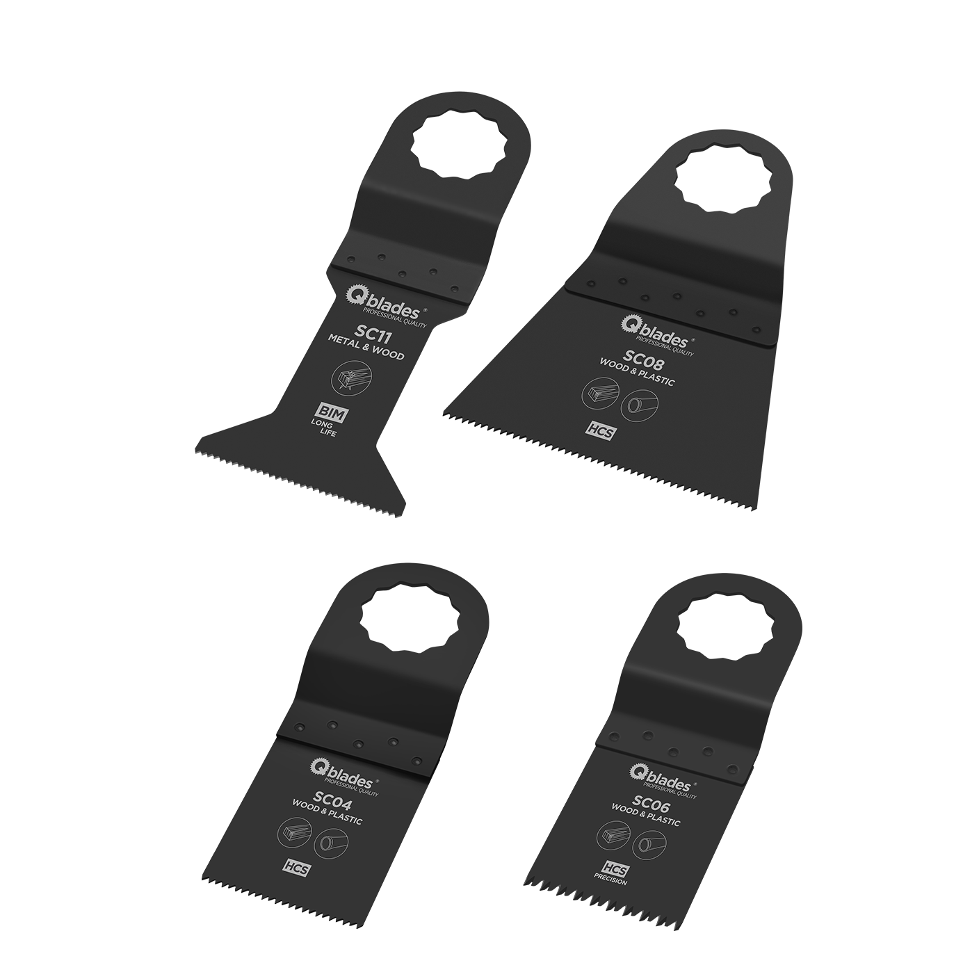 SC92 SET Wood-Metal Standard - Qblades